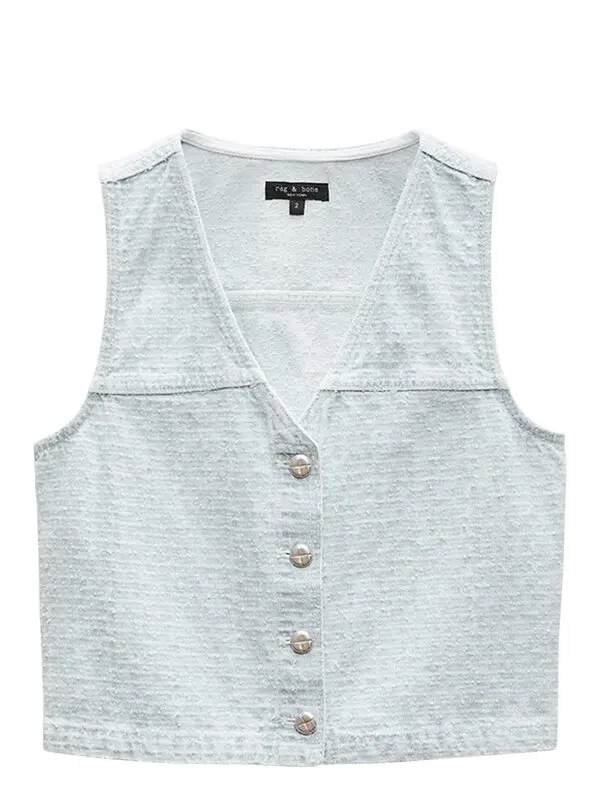 Rag & Bone Juliana Tweed Vest - Sktwd