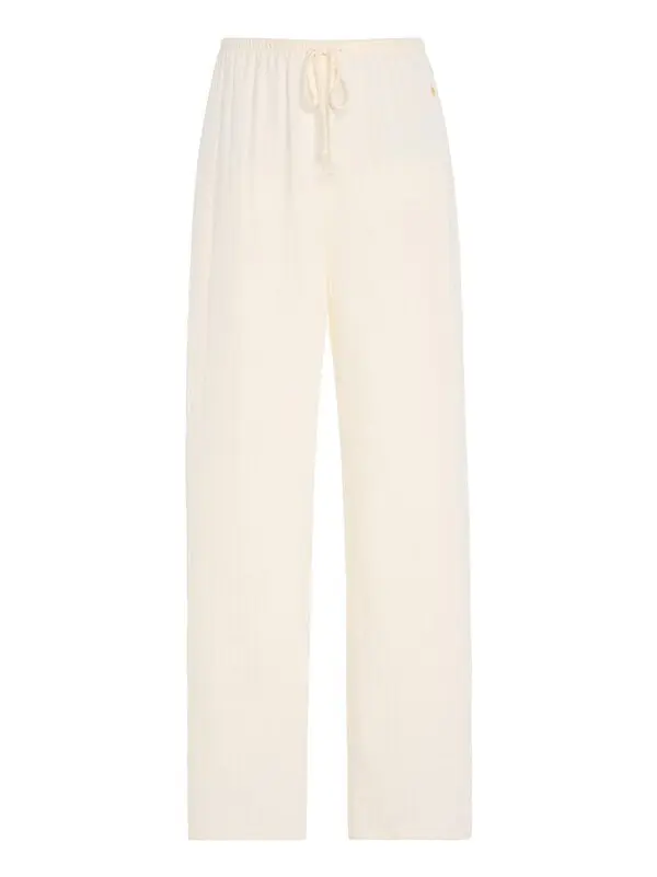 Eterne Brody Cotton Pants - Ivory