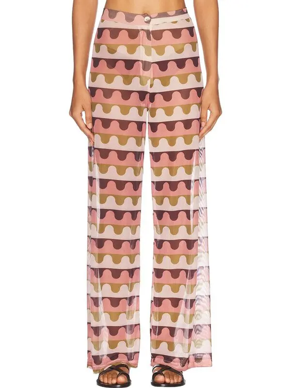 ADRIANA DEGREAS Giardino Straight Pant - Unique