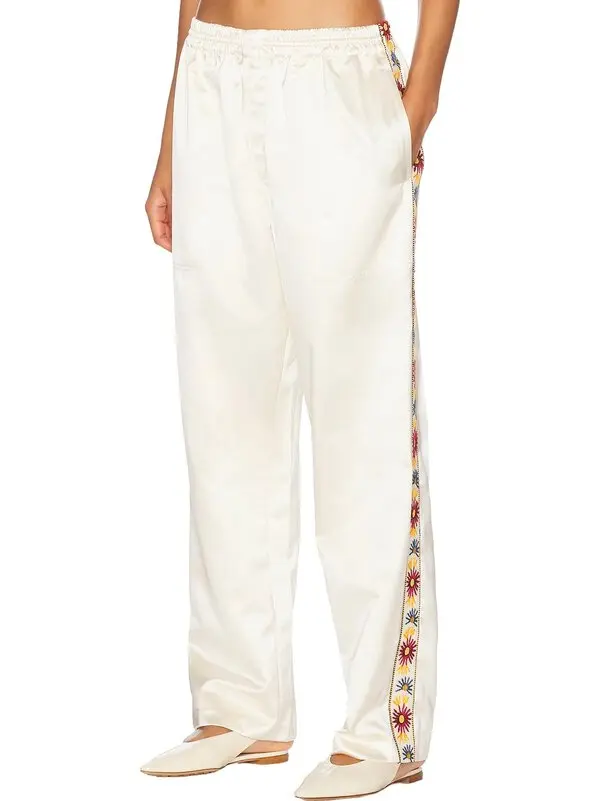 BODE Candyfloss Track Pant - Cream Multi