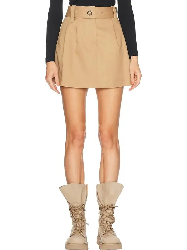 Moncler Mini Skirt - Beige