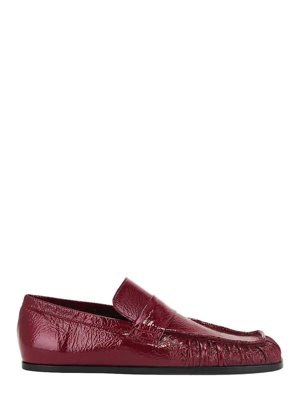 JIL SANDER Loafer - Dark Cherry
