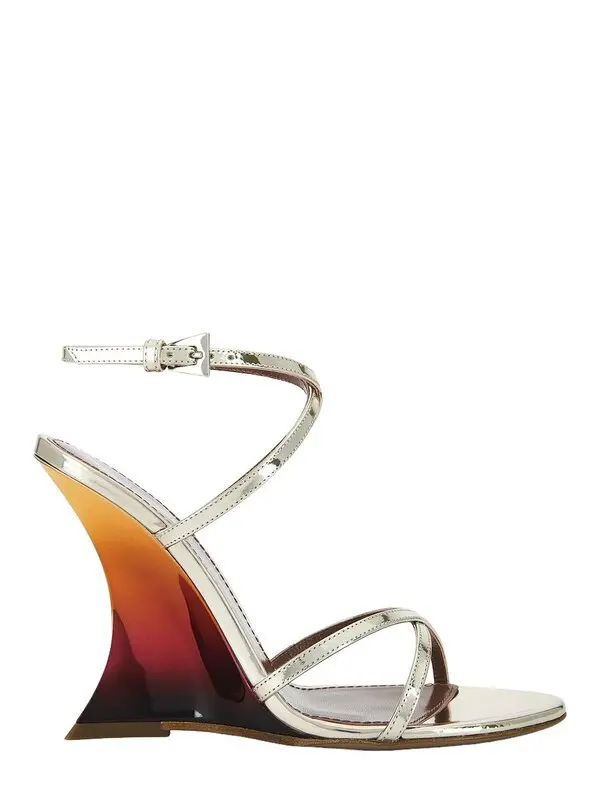 Paris Texas Nina 105 Sandal - Gold & Sunset