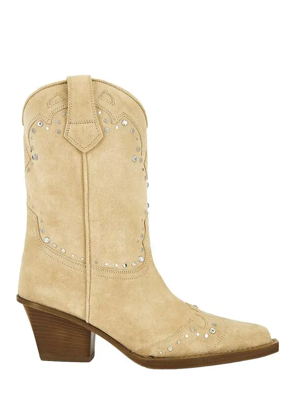 Paris Texas Janice 60 Boots - Ecru