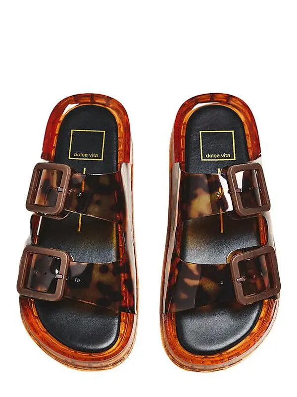 Dolce Vita Jelly Sandals - Tortoise