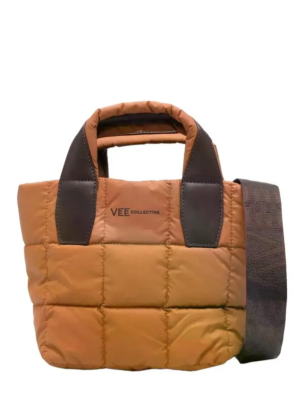VEECOLLECTIVE Mini Porter Tote Bag - Brown