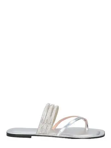 POLLINI Thong Sandal - Silver