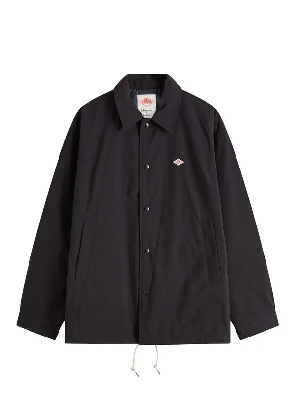 DANTON Logo Coach Jacket - Navy