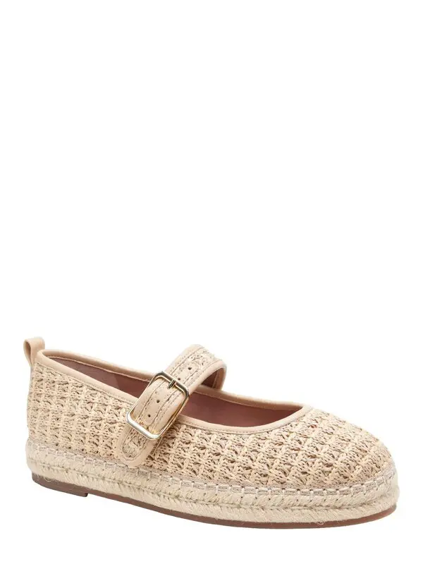 Linea Paolo Marjorie Mary Jane Flat - Natural