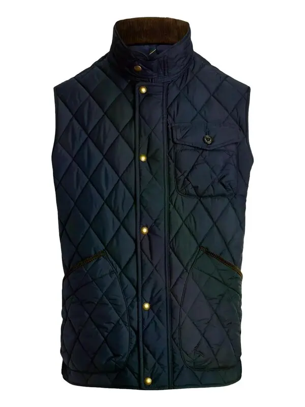 Polo Ralph Lauren Quilted Gilet - Blue