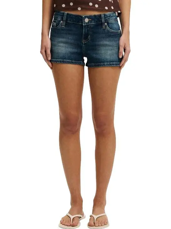 COTTON ON Micro Low Denim Short - Virgo Blue