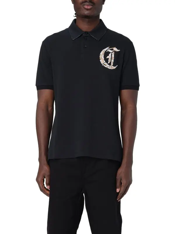 Just Cavalli Polo Shirt - Black