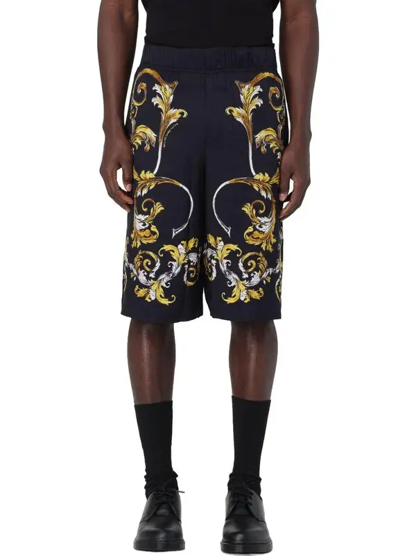 Versace Printed Shorts - Black