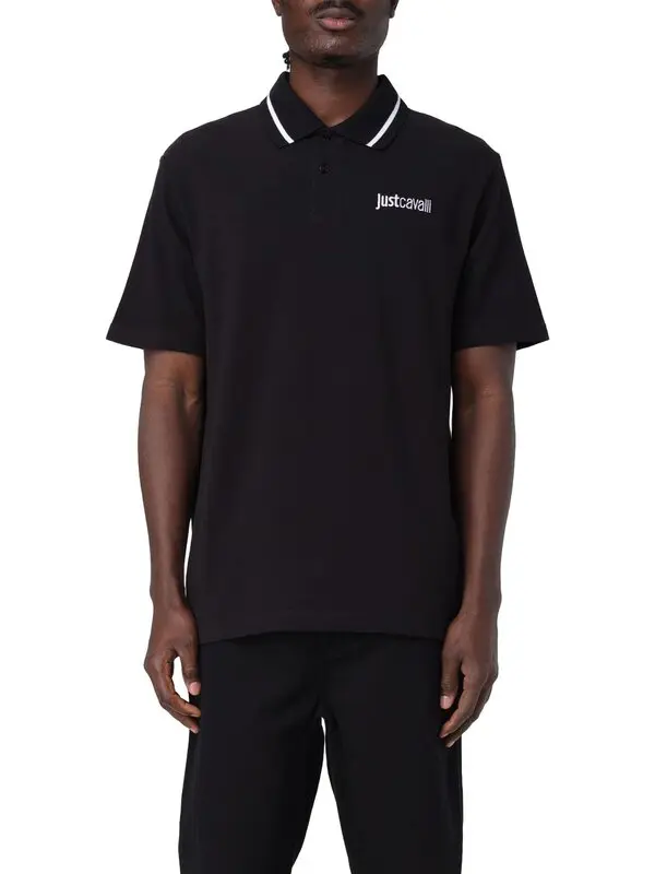 Just Cavalli Polo Shirt - Black