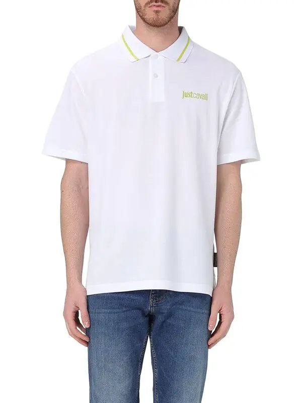 Just Cavalli Polo Shirt - White