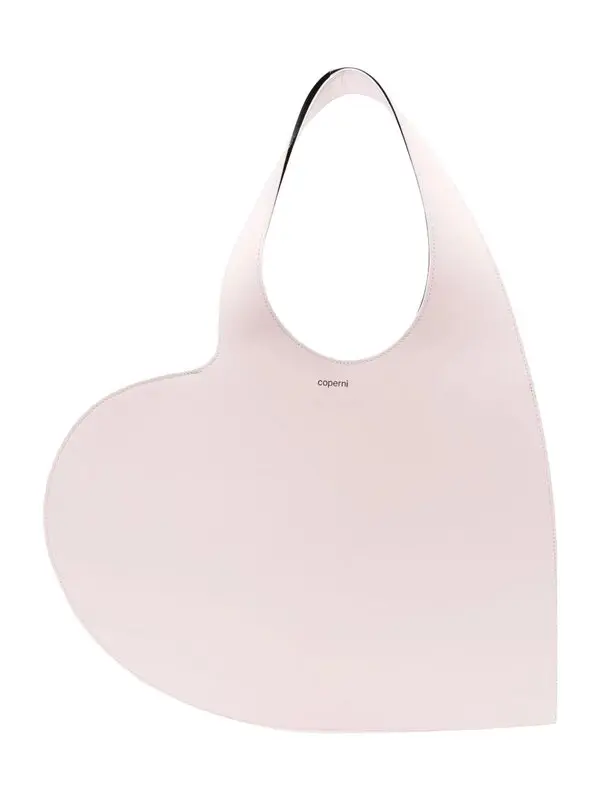 Coperni Heart Shoulder Bag - Pink