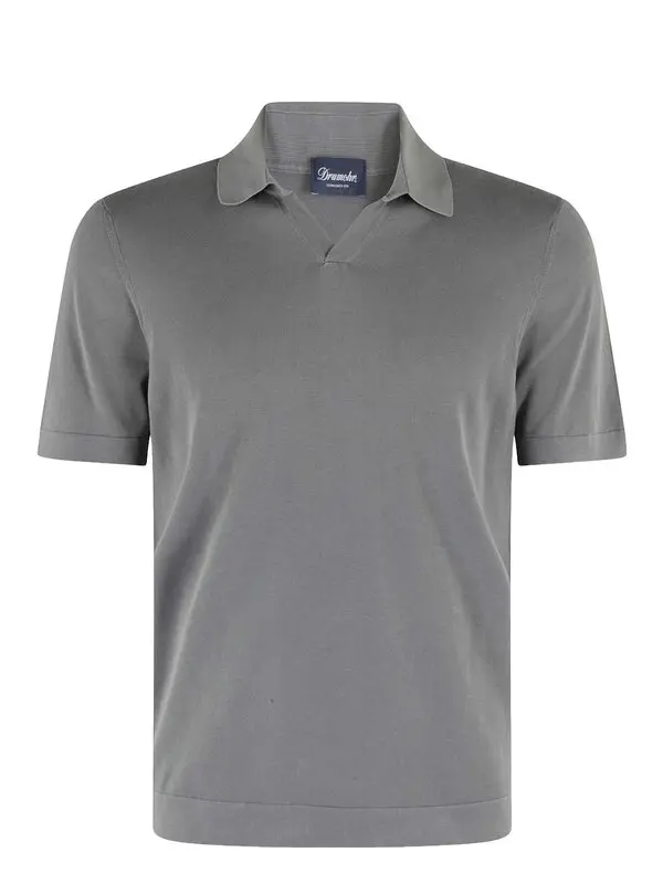 DRUMOHR Polo Shirt - Grey