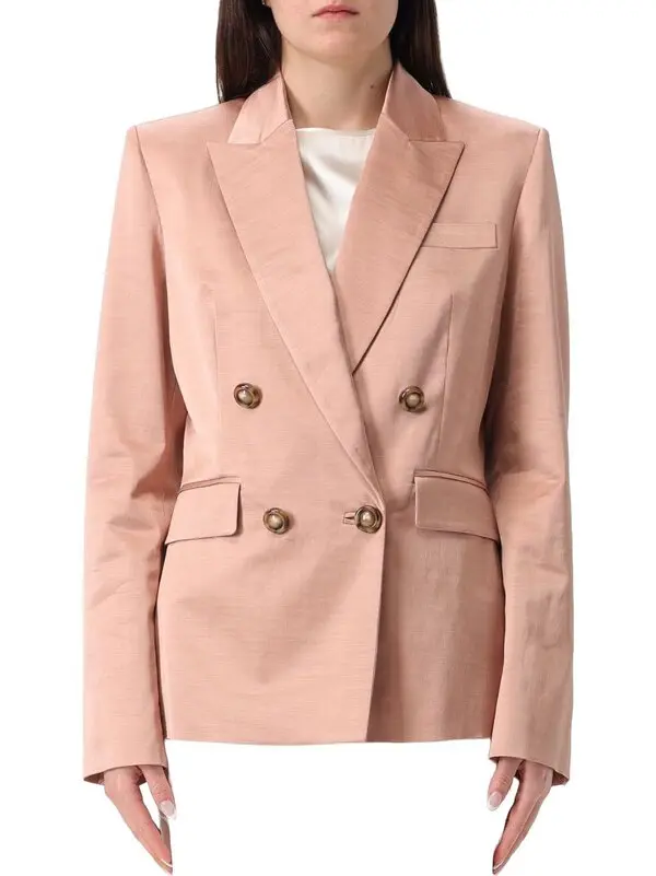 Pinko Double-breasted Jacket - Pink