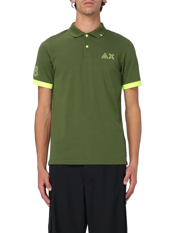 SUN 68 Polo Shirt - Green