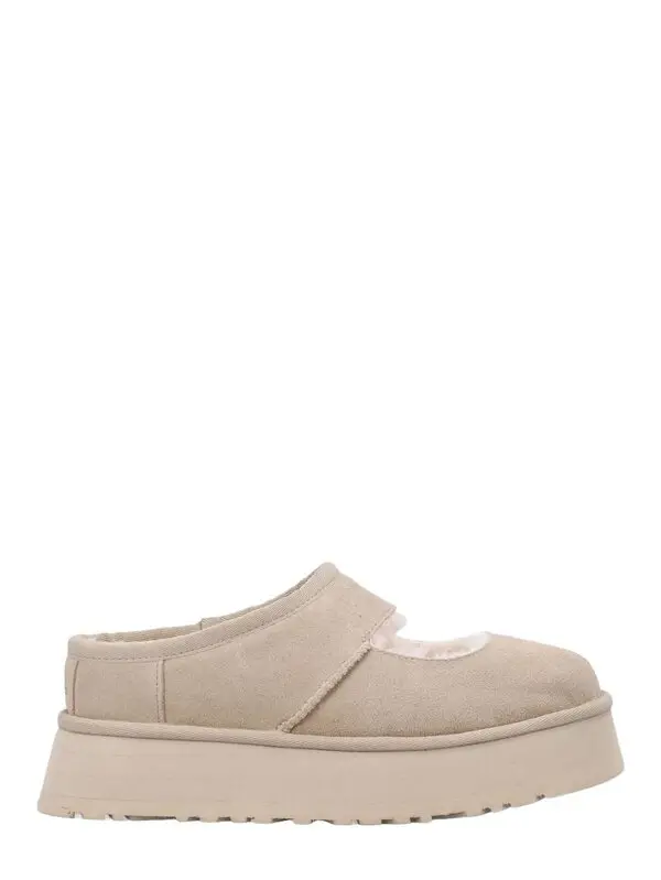 UGG Platform Mary Jane Slippers - Beige