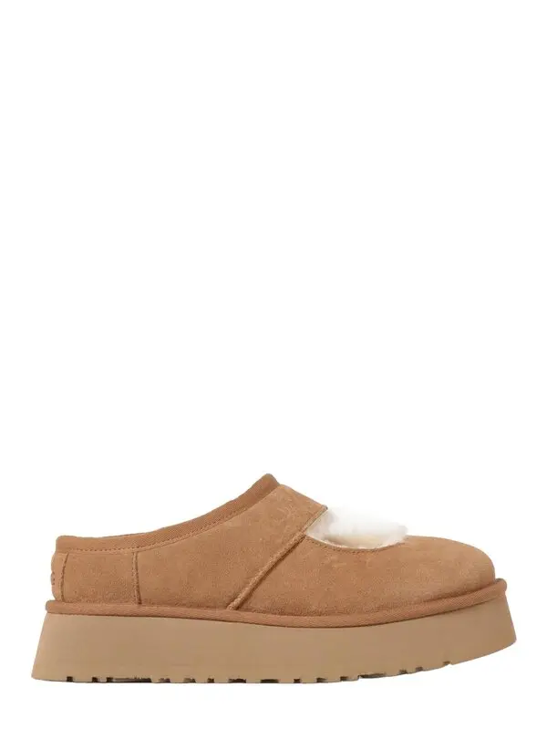 UGG Suede Mary Jane Platform Mules - Hazel