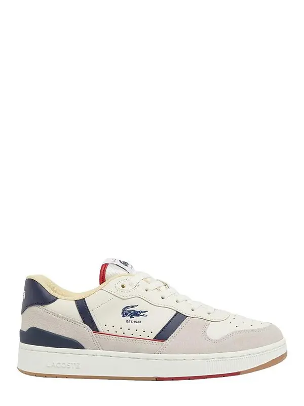 Lacoste T-clip Set Lace Up Sneakers - Off White
