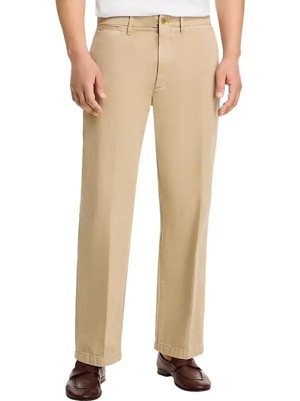 ALEX MILL Straight Leg Pants - Faded Khaki
