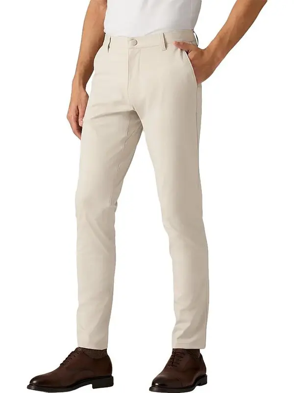 RHONE Slim Fit Commuter Pants - Stone