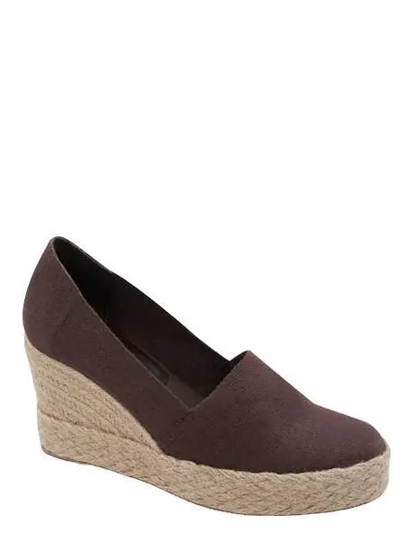 Andre Assous Patti Espadrille Wedge - Cocoa Powder