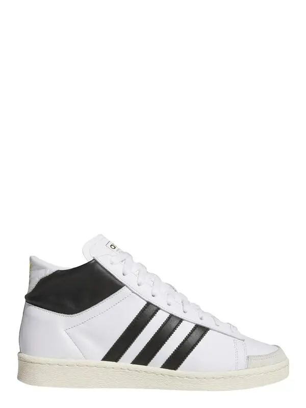 Adidas Jabbar Hi Sneakers - Cloud White/core Black/off White