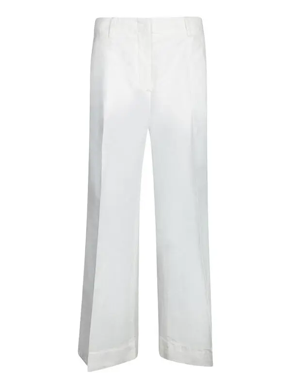 Incotex Ilya Wide-leg Trousers - White