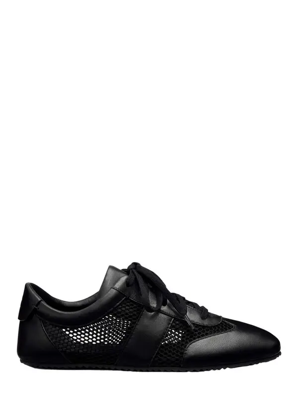 REFORMATION Terra Sporty Mesh Sneakers - Black
