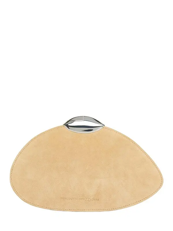 Benedetta Bruzziches Belle De Jour Suede Clutch Bag - Love Destination Is Calling