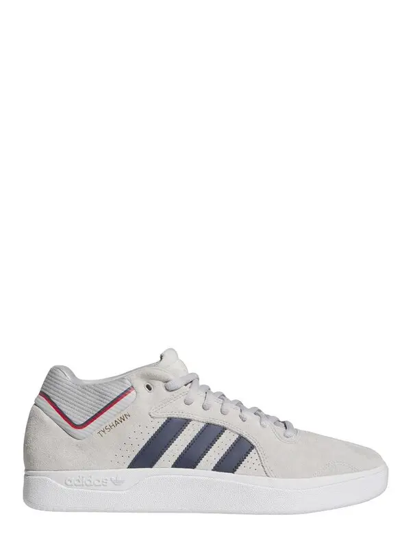 Adidas Tyshawn Sneakers - Grey Two/collegiate Navy Blue/gold Metallic