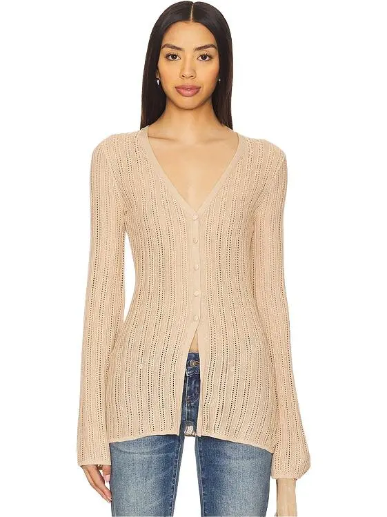 LOVERS AND FRIENDS Julita Cardigan - Taupe