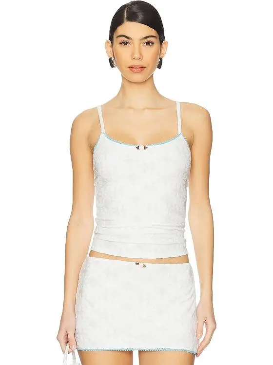 TYLER MCGILLIVARY Colette Tank Top - Daisy