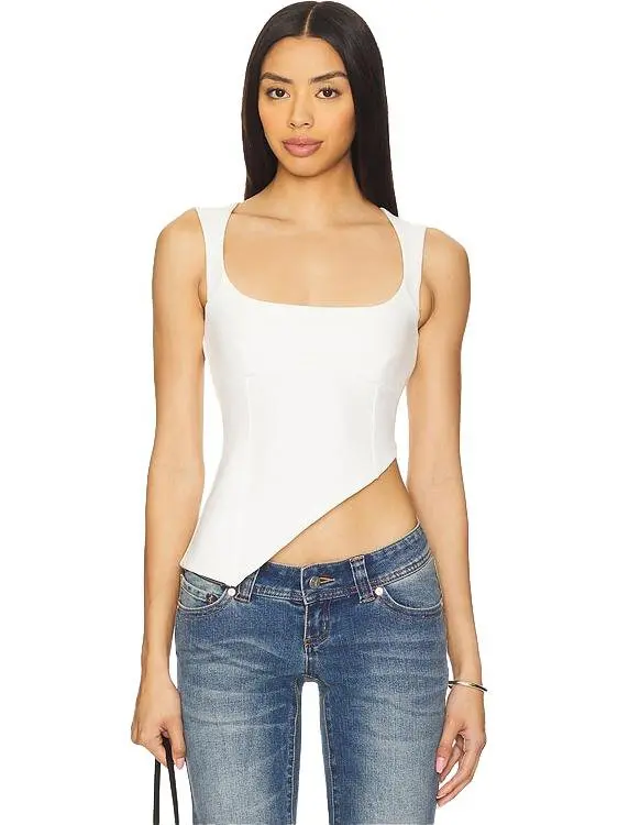 LOVERS AND FRIENDS Penn Top - White