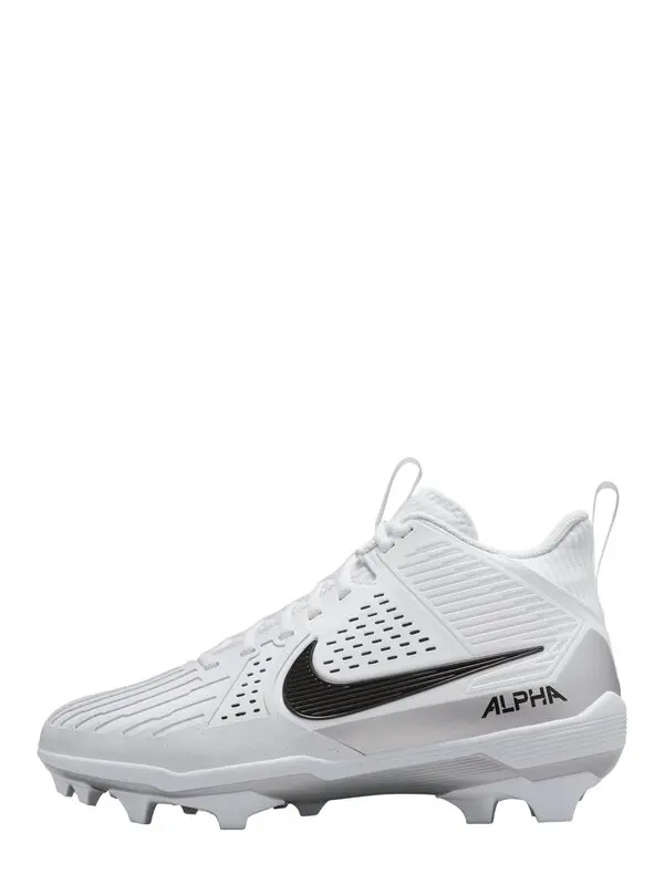 Nike Alpha Menace Strong Football Cleats - White