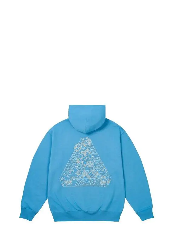 PALACE Zodiac Triferg Hood - Ocean Blue