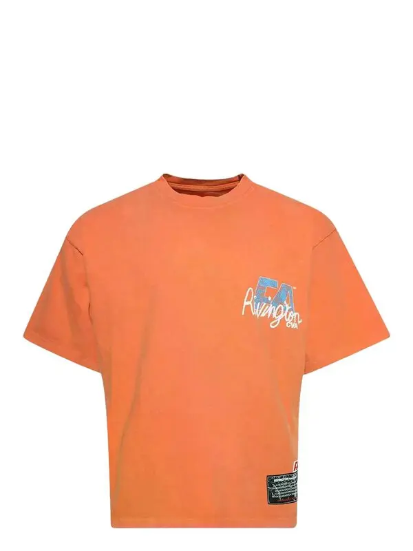 RRR123 Mansion T-shirt - Orange