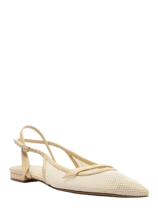 ALEXANDRE BIRMAN Tita Mesh Flats - Creamy