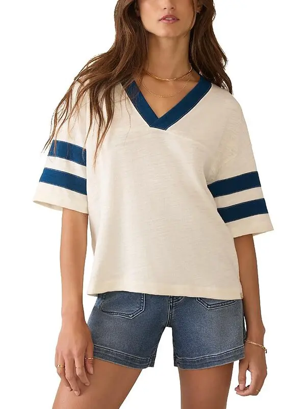 Faherty Brand Sunwashed Varsity Tee - Titan Varsity