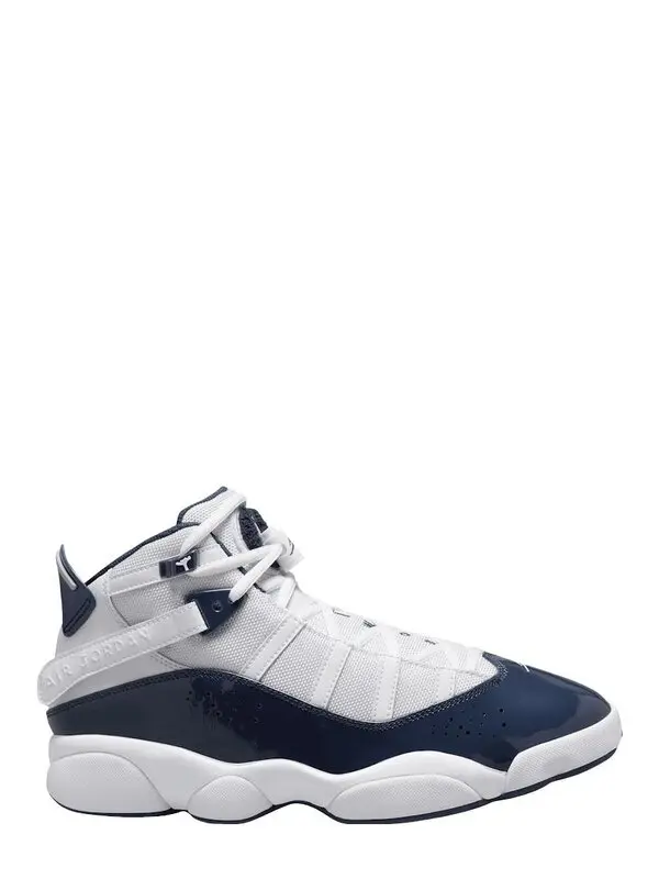 JORDAN 6 Rings High-top Sneakers - White/neutral Grey/midnight Navy Blue