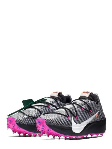 Nike X Off-white Vapor Street Sneakers - Black/white/laser Fuchsia