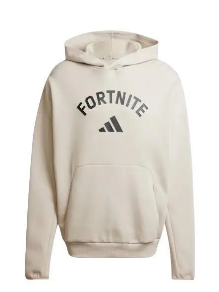 Adidas X Fortnite Future Icons Small Logo Hoodie - Wonder Beige