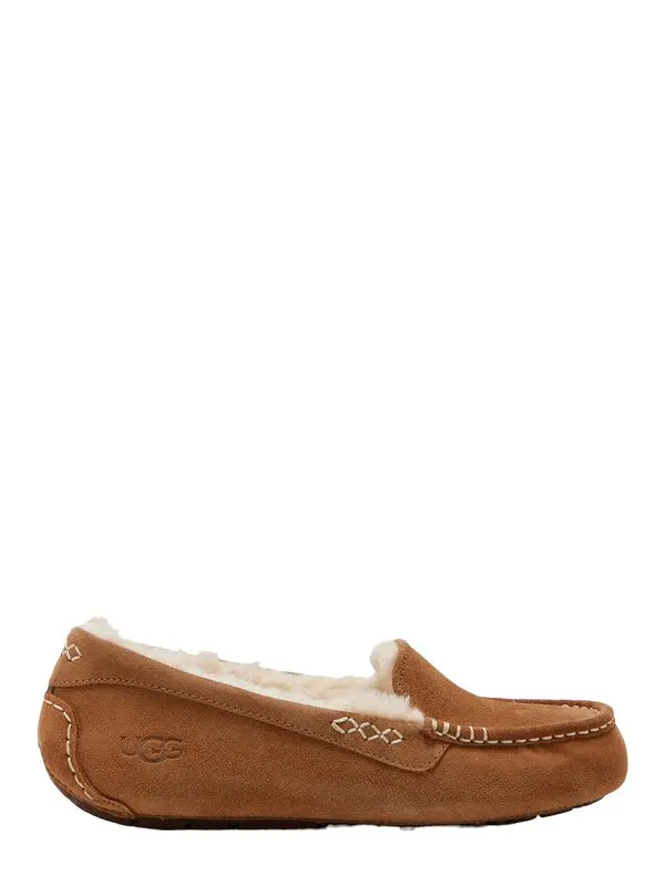 UGG Ansley Sheepskin Slippers - Tan