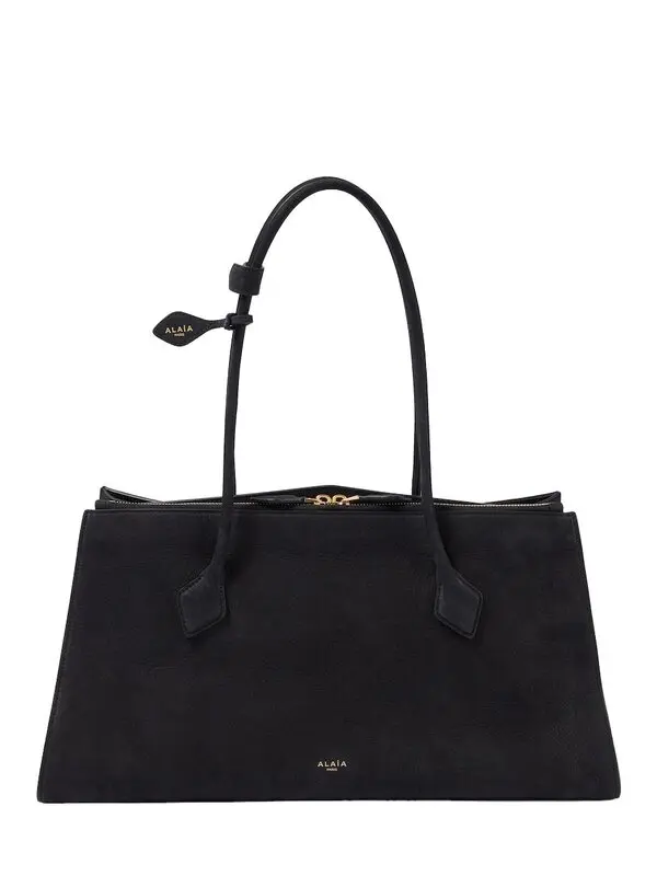 Alaïa Le Teckel Leather Tote - Black
