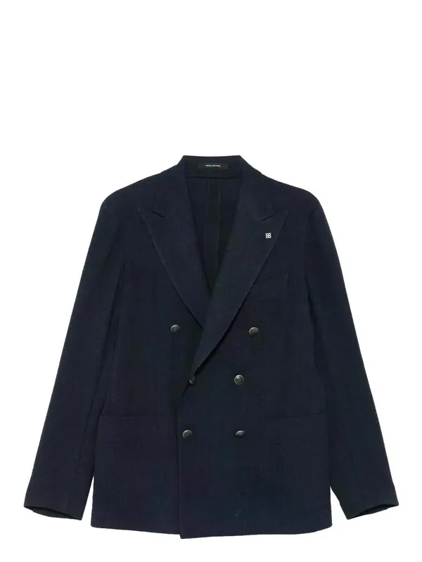 Tagliatore Double-breasted Blazer - Blue