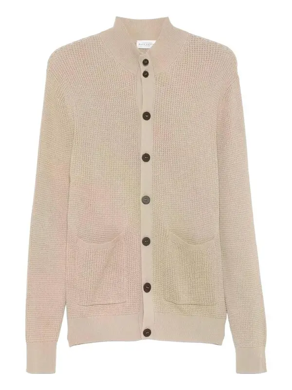 BALLANTYNE Knitted Cardigan - Neutrals