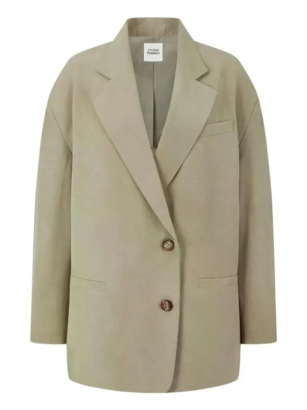 STUDIO TOMBOY Single-breasted Blazer - Neutrals